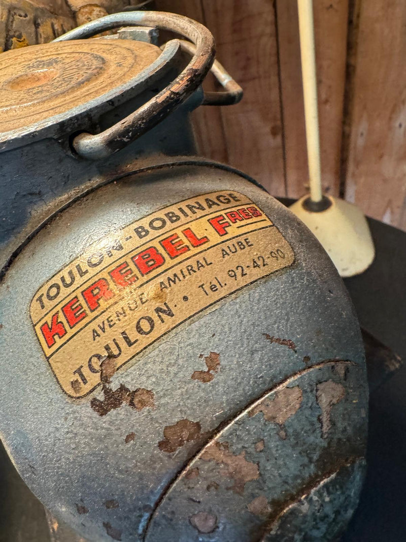 Antique Michelin air compressor - 1940s – Chez Pluie