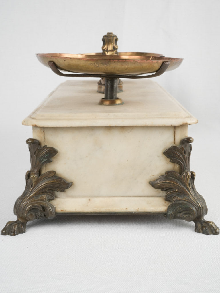 Napoleon III marble pharmacy scales – Chez Pluie