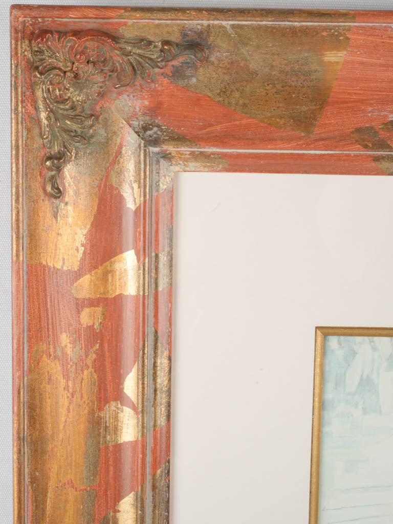 1982 Marina Picasso collection lithograph - Portrait of a lady in a ha ...