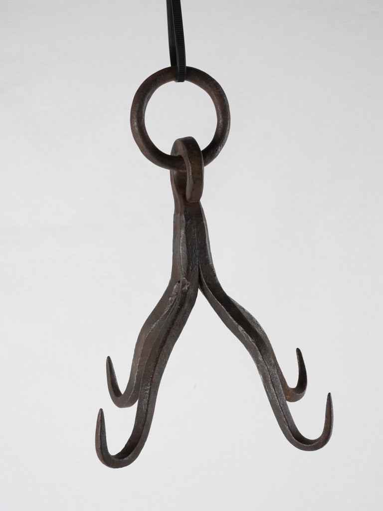 18th century charcuterie hooks - wrought iron 6" – Chez Pluie