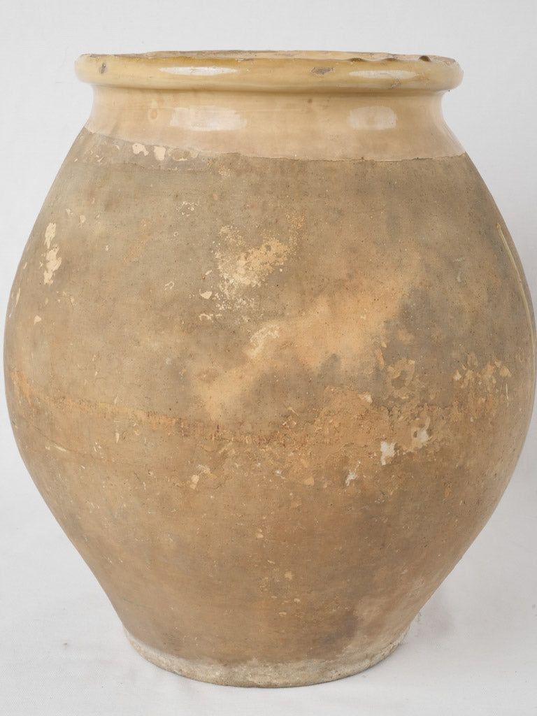 Antique French olive pot 18" – Chez Pluie