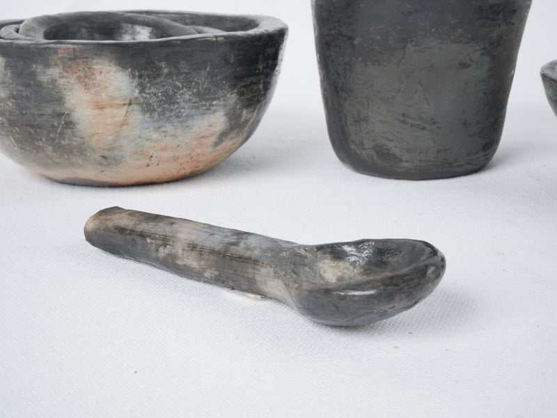 Collection of Sejnane Berber pottery - decorative Tunisian bowls – Chez ...