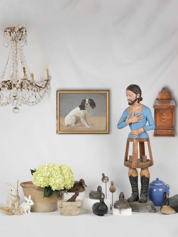 Antique French salt box w/ marquetry from Grenoble 17" – Chez Pluie