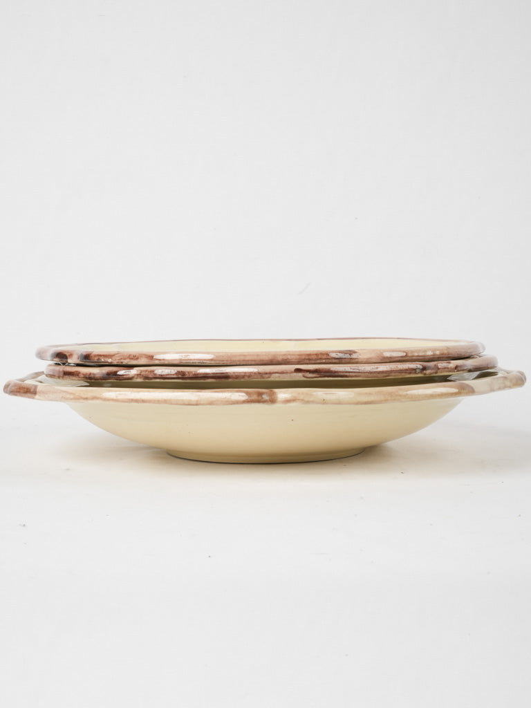 Antique French platters - set of three 14½" – Chez Pluie