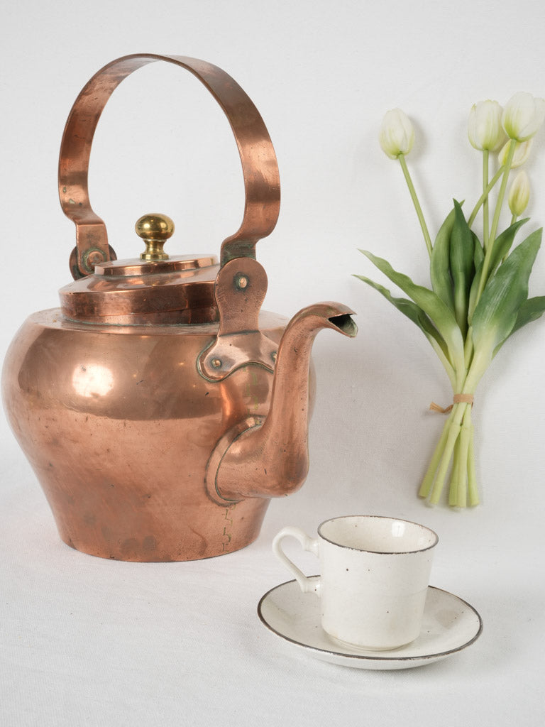 19th century French copper kettle - 8 liter – Chez Pluie