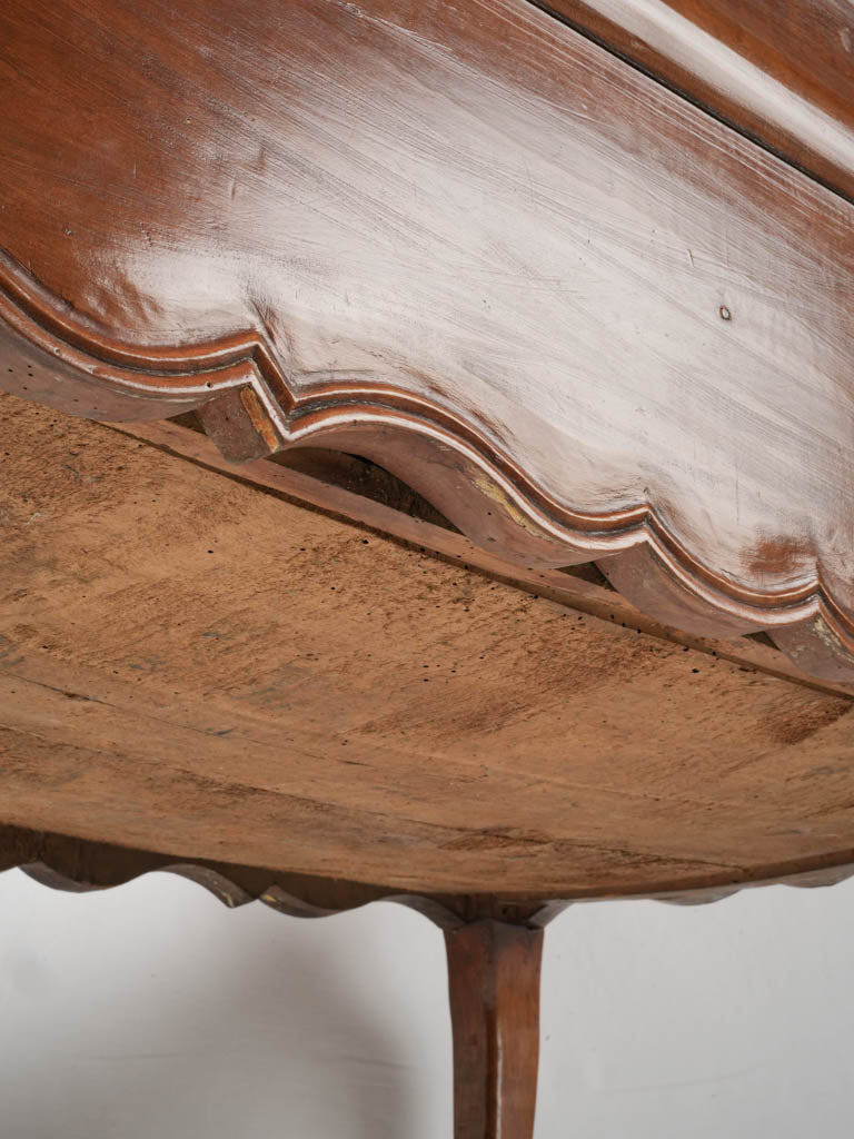 18th-century Louis XV sloped desk "bureau de pente" - yellow birch 37½ ...