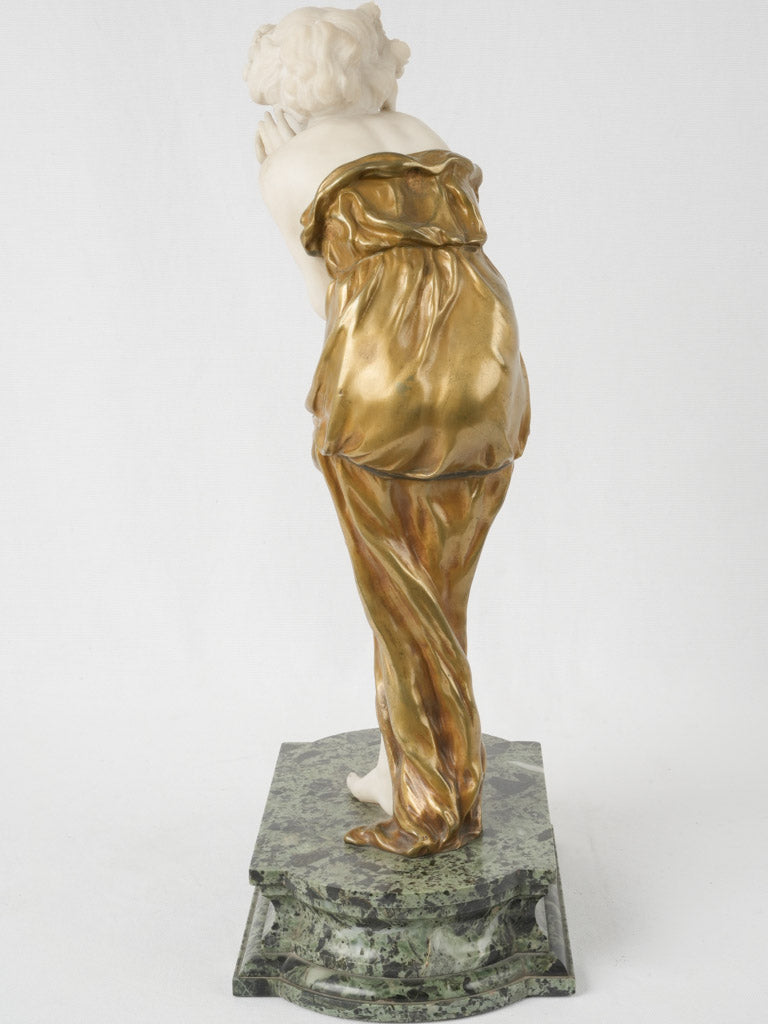 La curieuse rare marble table sculpture by Affortunato Gory 20¾" – Chez ...