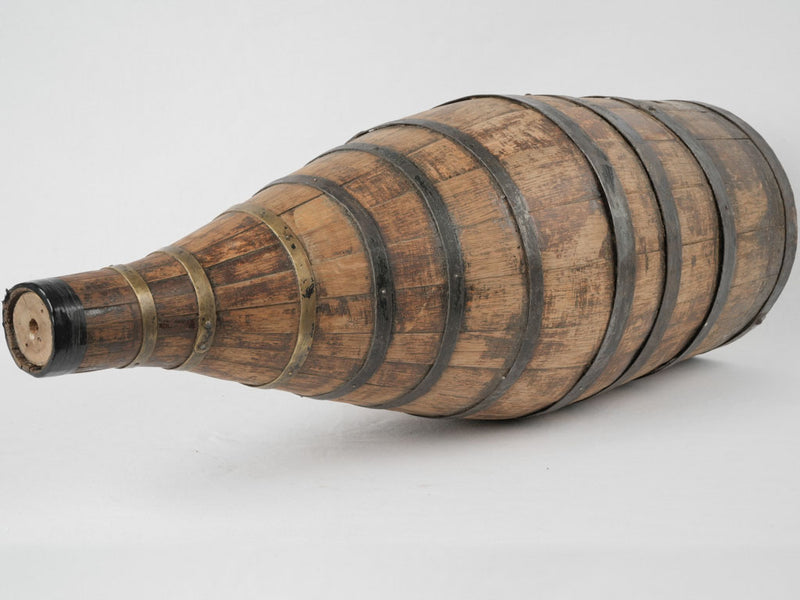 19th-century large oak wine bottle 35½" – Chez Pluie