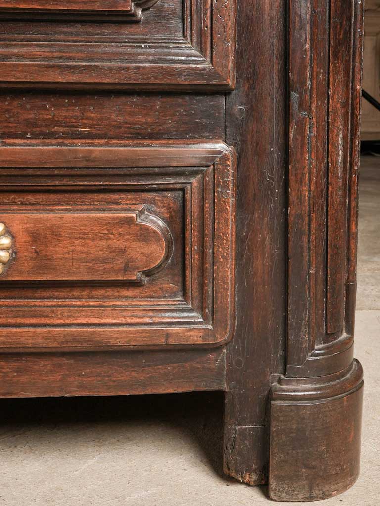 Antique French 5-drawer commode w/ daisy handles 37" – Chez Pluie