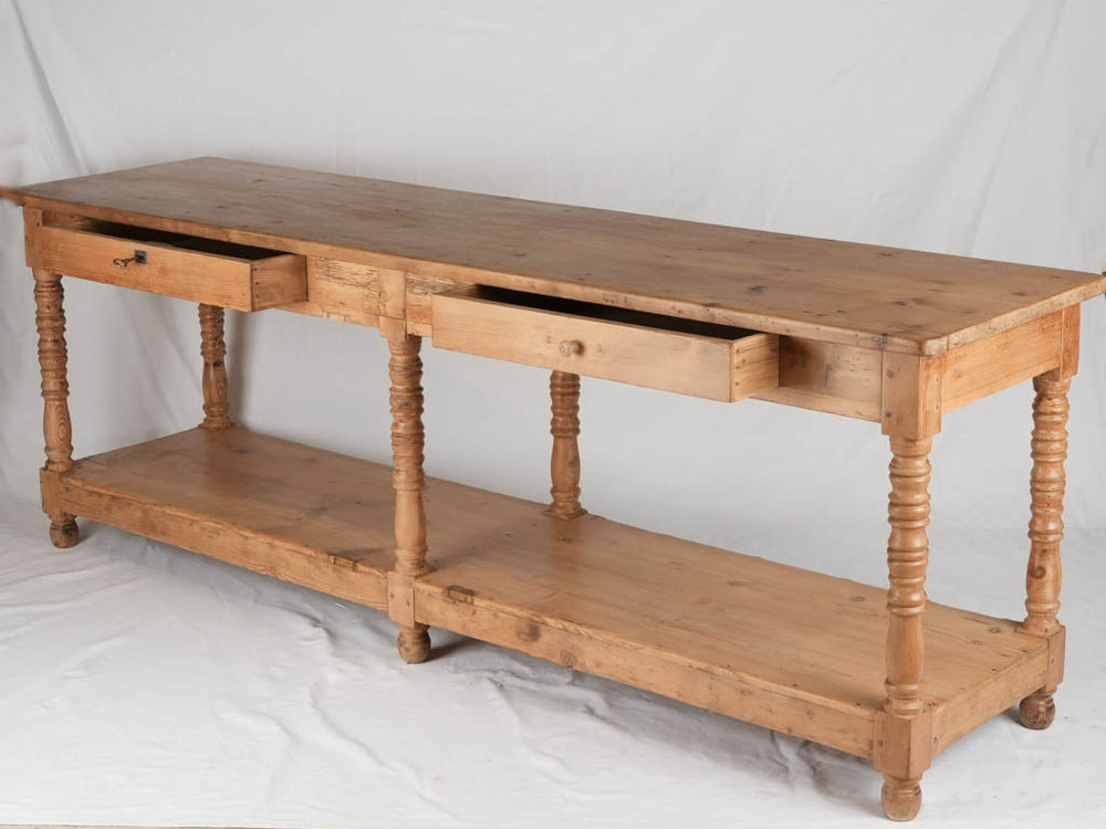 19th century French Draper's table - 93¾"
