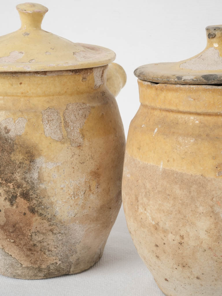 Set of 4 Antique French cooking pots 6¼" – Chez Pluie