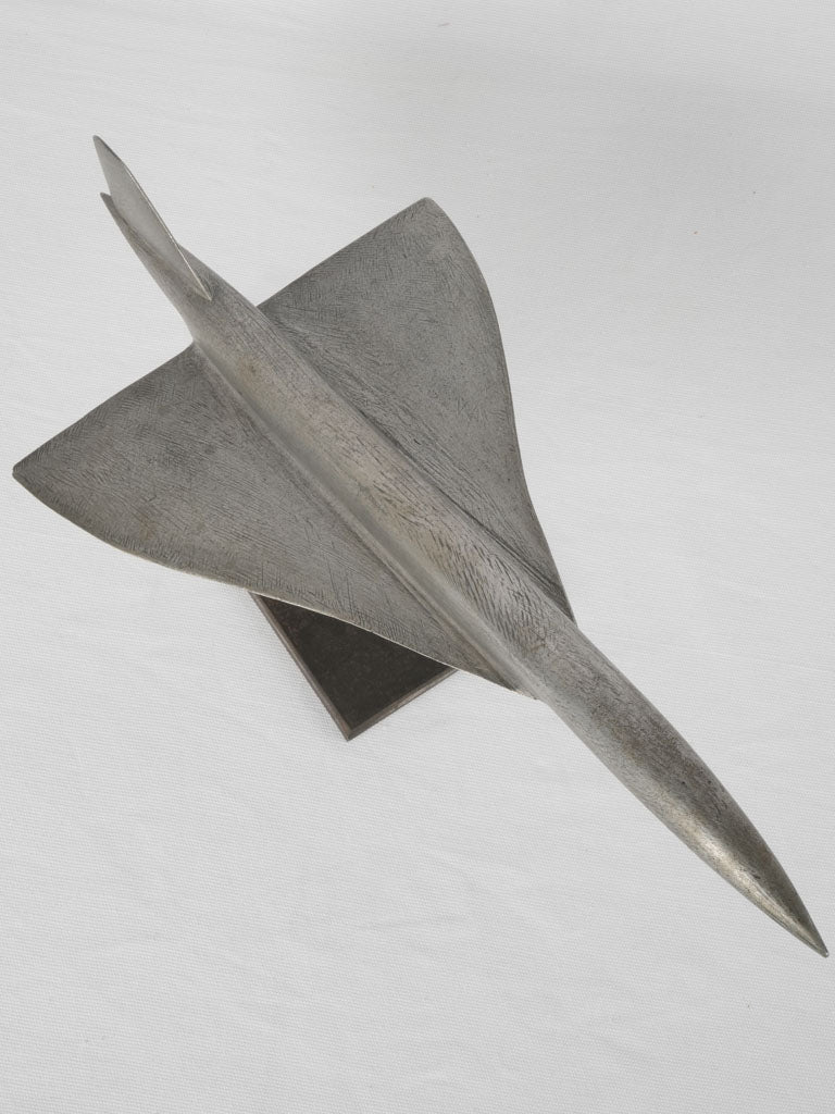 Vintage Anglo-French Concorde airplane sculpture 11½" – Chez Pluie