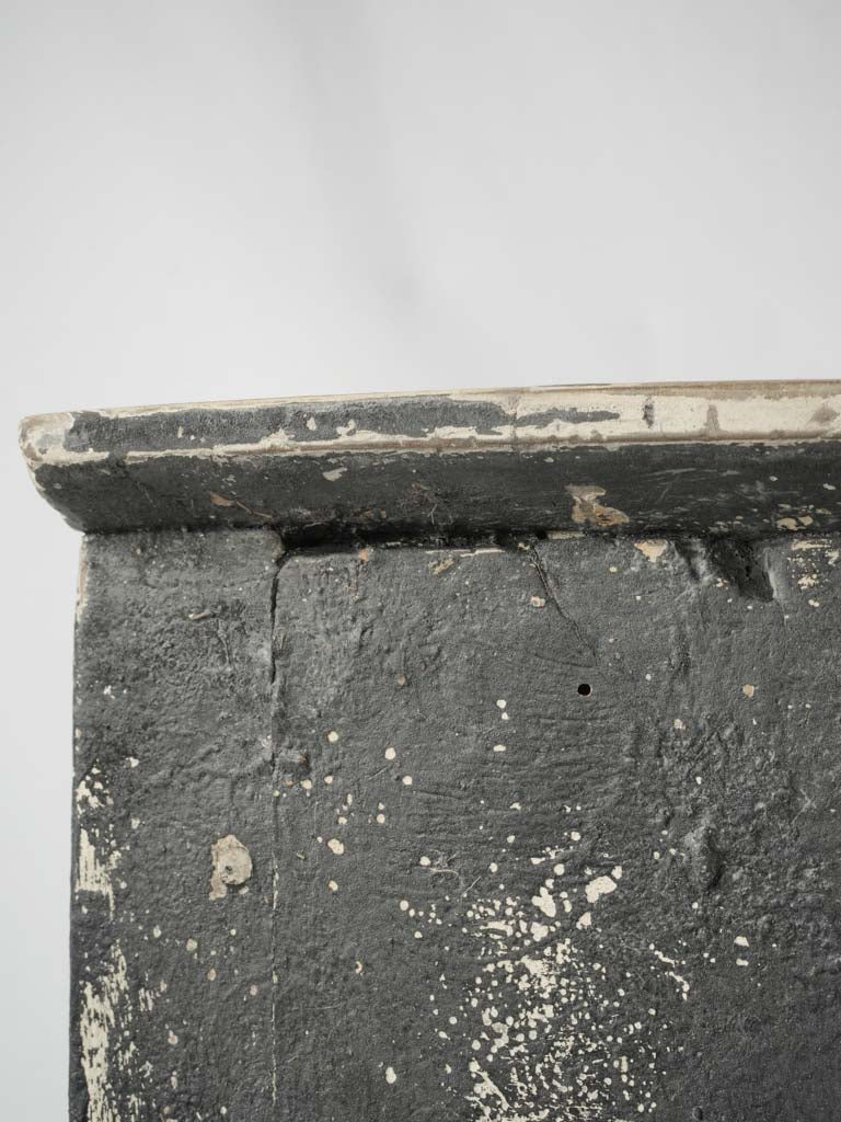 Rustic Directoire period nightstand w/ charcoal patina – Chez Pluie