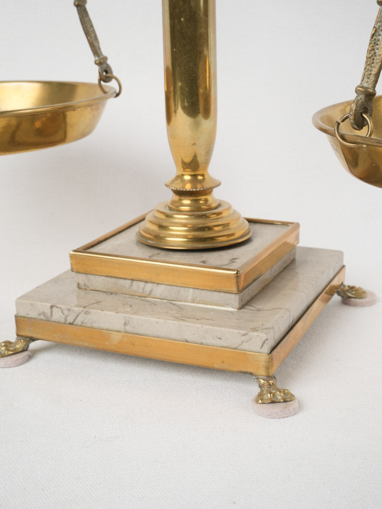 Antique French precision twin scales - 'balance precision' 22" – Chez Pluie