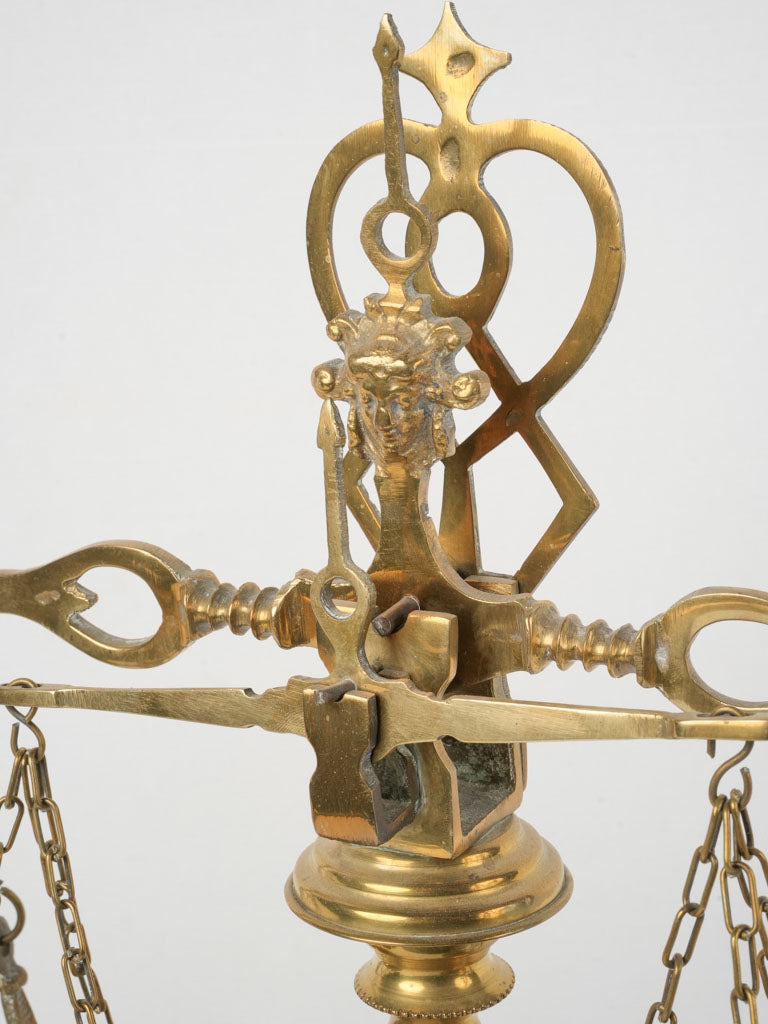 Antique French precision twin scales - 'balance precision' 22" – Chez Pluie