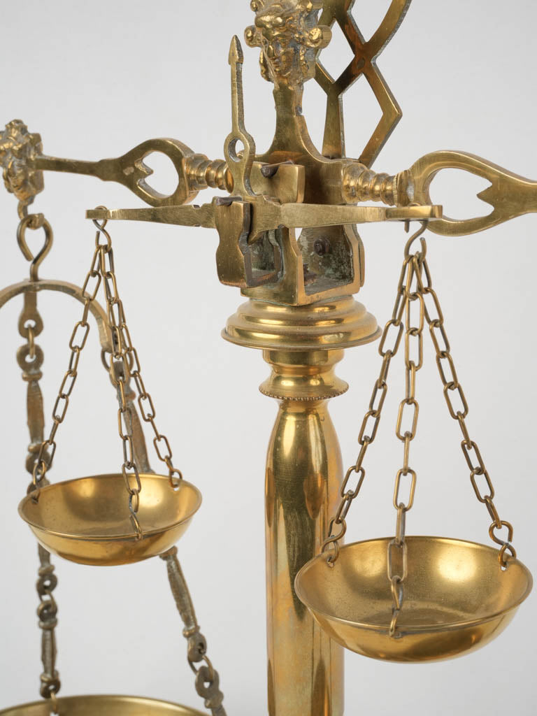 Antique French precision twin scales - 'balance precision' 22" – Chez Pluie