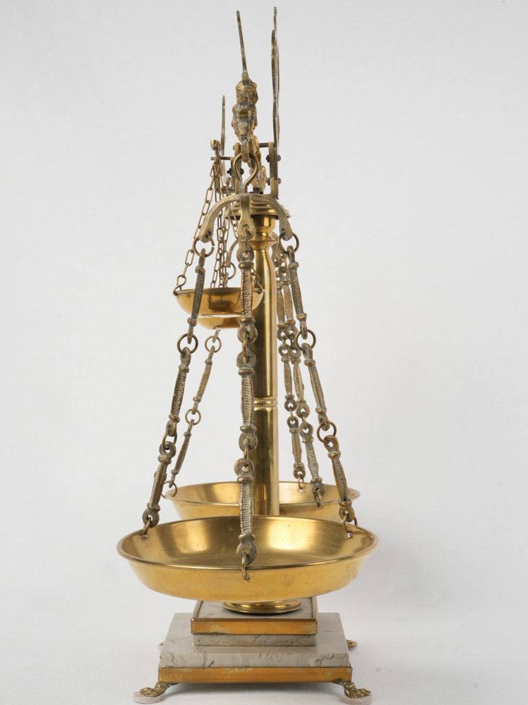 Antique French precision twin scales - 'balance precision' 22" – Chez Pluie