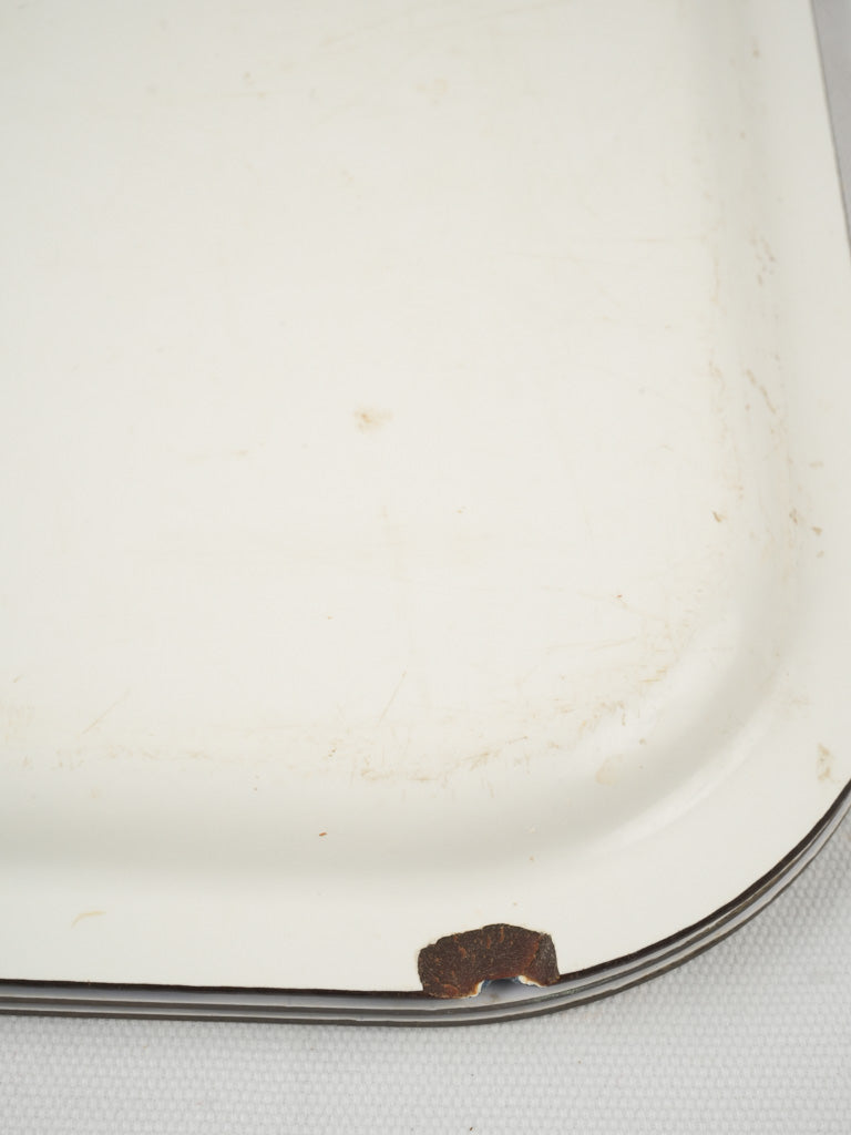 5 ikat blue & white "mise-en-place" cooking class trays - Olivades 19 ...