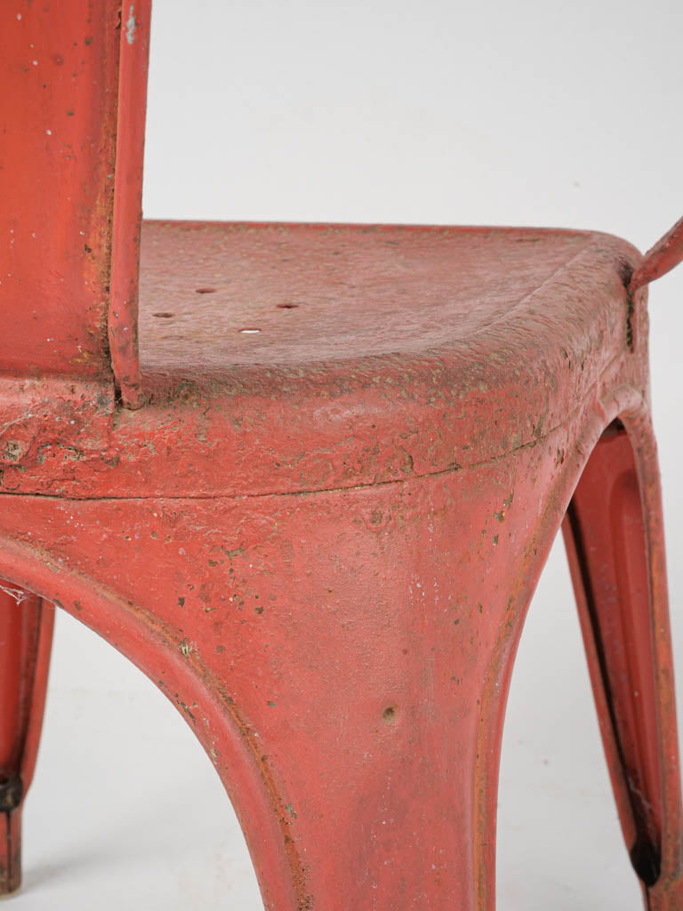 1950s Model A56 Tolix chair - red – Chez Pluie