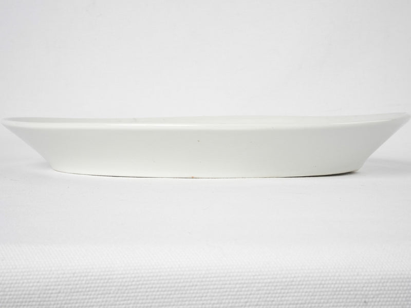 Large white oval porcelain platter - Pillivuyt 15¼" – Chez Pluie
