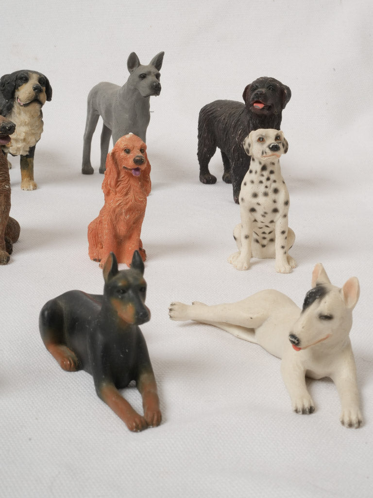 Collection of 22 vintage dog figurines 4" – Chez Pluie