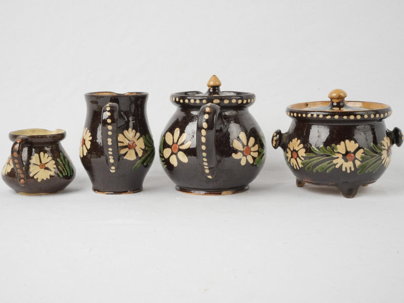 Collection of Early 20th-Century Savoyard Slipware Kitchenware 6¼ ...