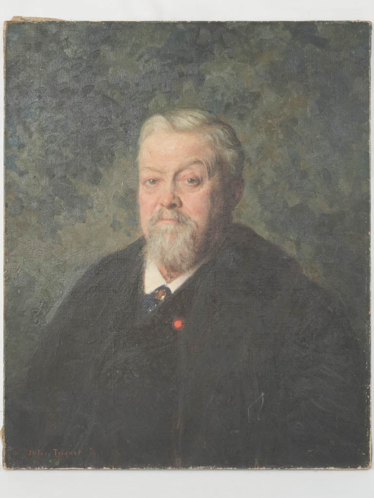 Lifesize Portrait of a Nobleman by Jules Octave Triquet (1867-1914)