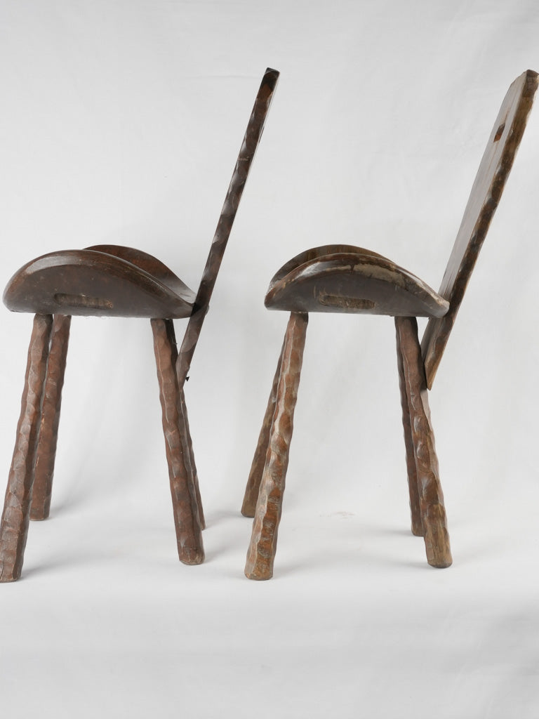 6 primitive chairs from Savoy – Chez Pluie