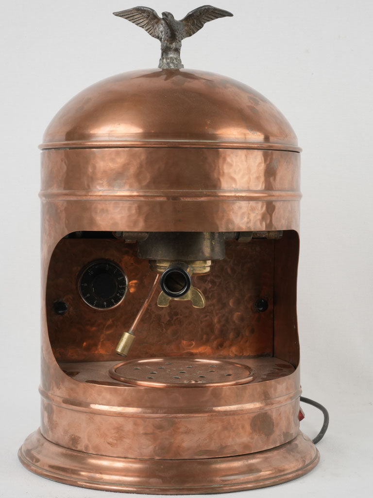 Vintage copper Italian espresso machine 19¾" – Chez Pluie