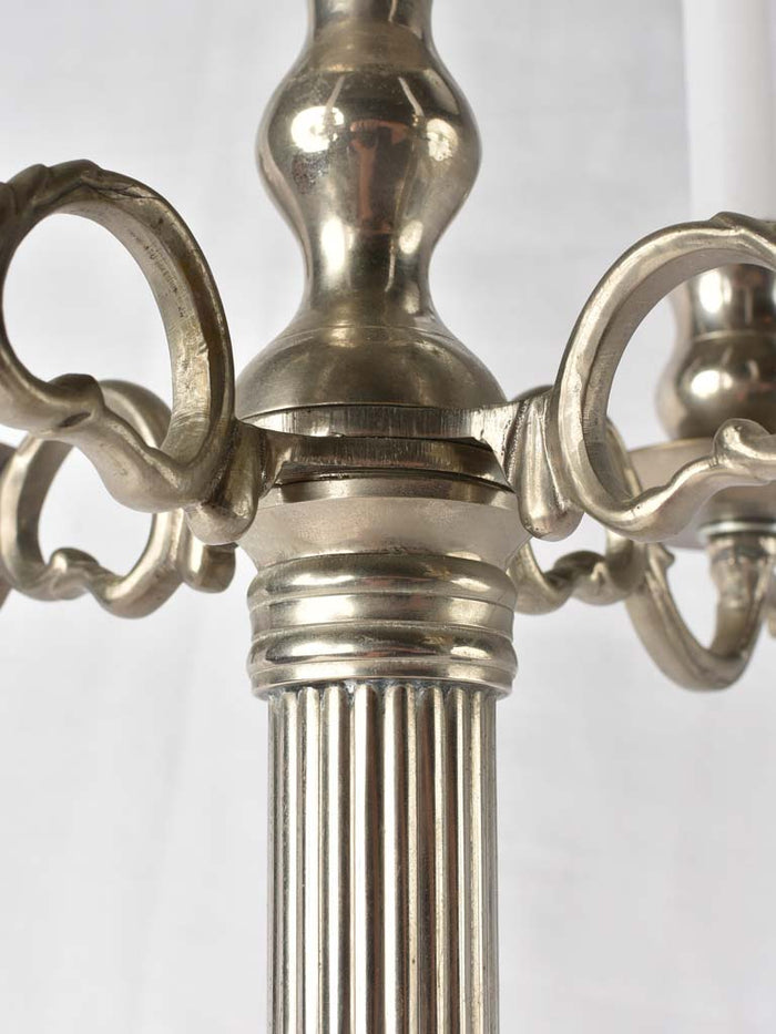 Large Art Deco candelabra for 5 candles