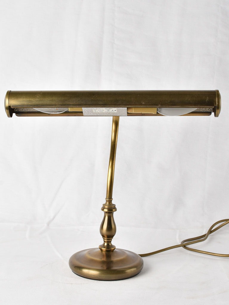 Vintage brass desk reading lamp – Chez Pluie