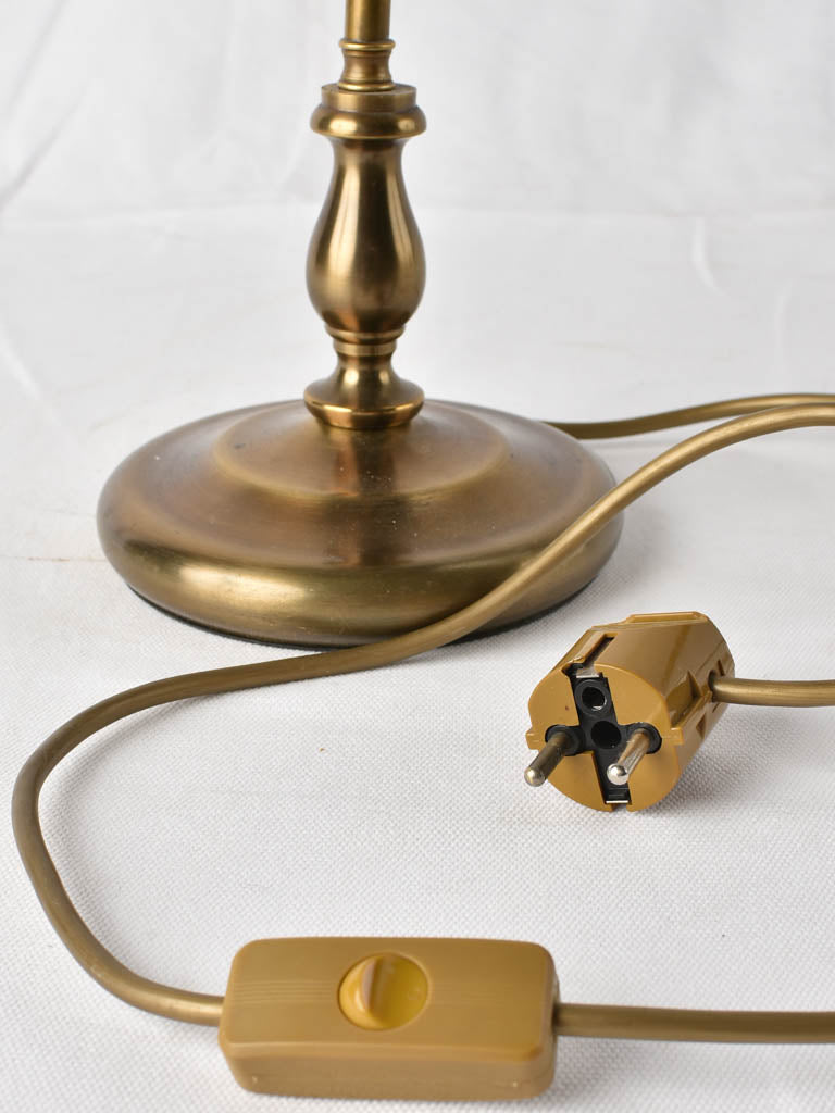 Vintage brass desk reading lamp – Chez Pluie