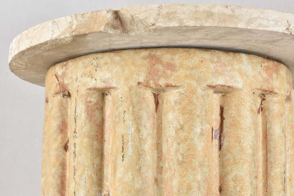 Large ceramic column display pedestal 42¼"