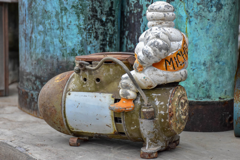 Michelin man air compressor - 1930's – Chez Pluie