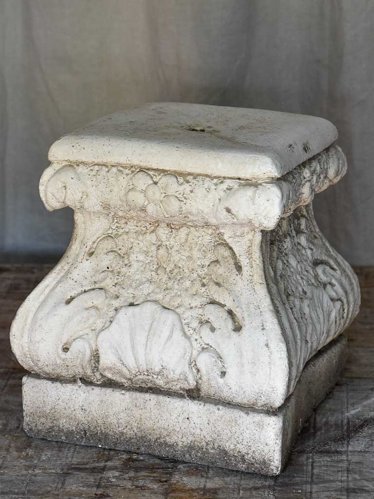 Mid-century Italian garden pedestal – Chez Pluie