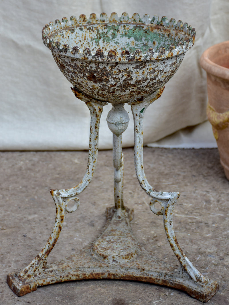 Antique French pot plant stand - cast iron – Chez Pluie