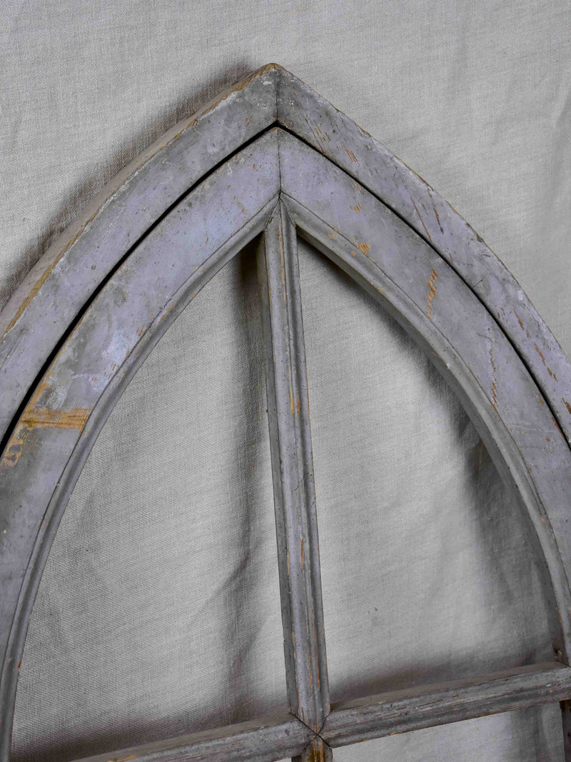 Antique French window with shutters - peaked arch – Chez Pluie