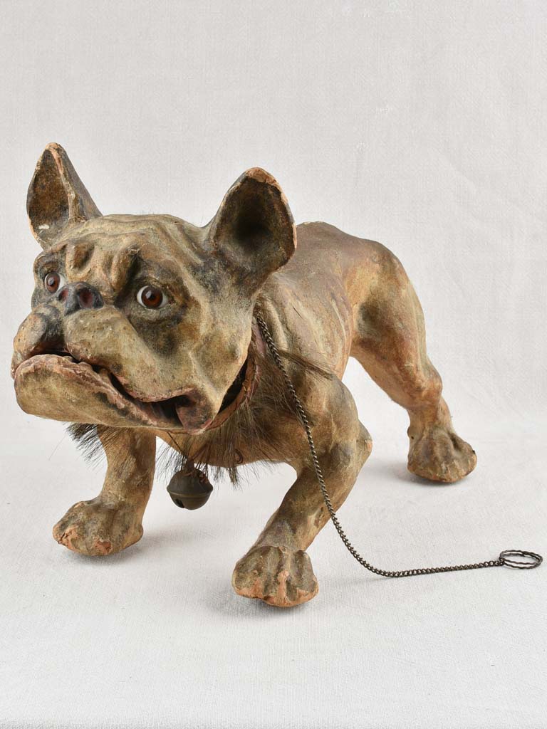 Antique barking bulldog toy - French 23¾" – Chez Pluie