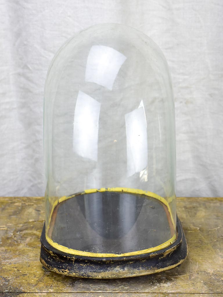 Oval French glass dome, Napoleon III – Chez Pluie