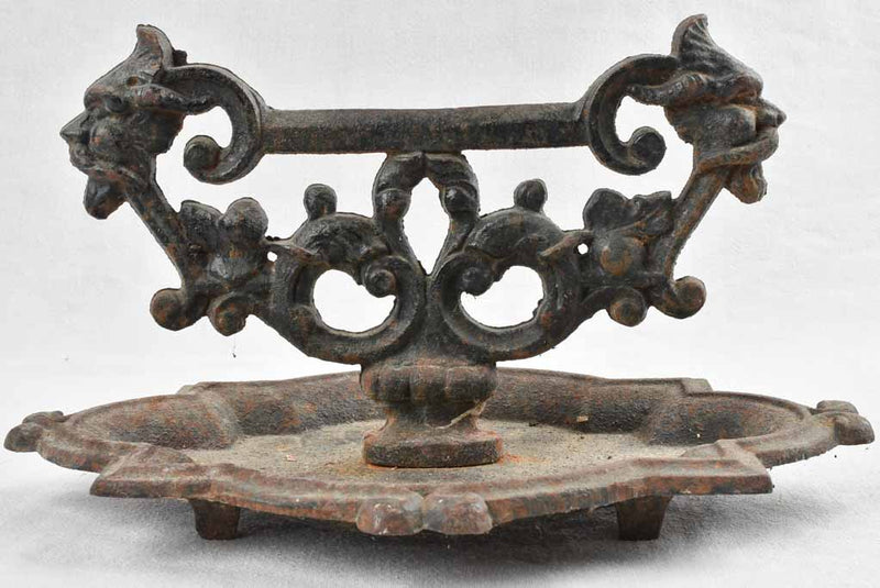 Antique cast iron French shoe scraper – Chez Pluie