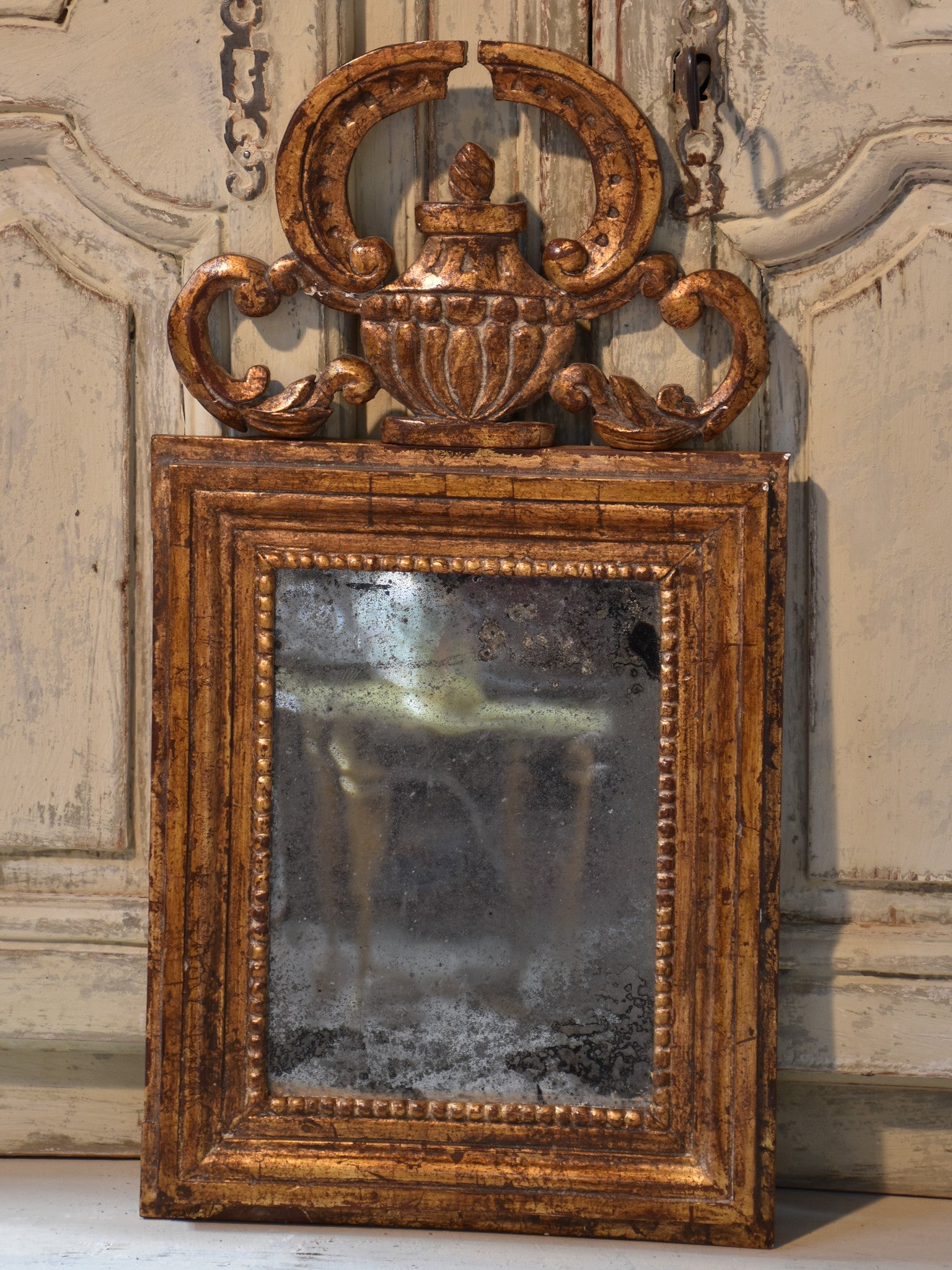 Small antique French mirror – Chez Pluie