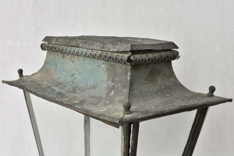 Large rectangular 18th century French lantern 19¾" – Chez Pluie