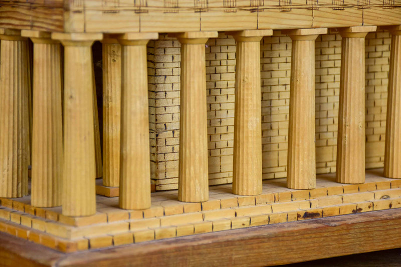 Vintage scale model of the Parthenon – Chez Pluie