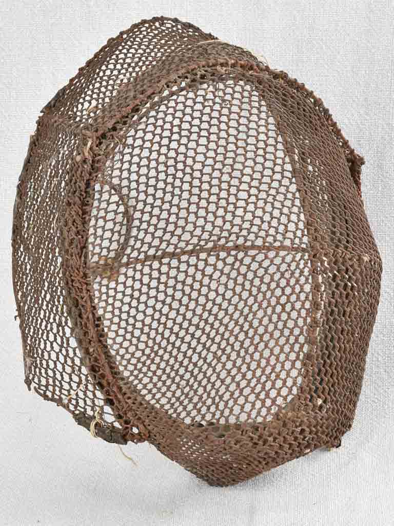 ANTIQUE FRENCH FENCING MASK 10¾" – Chez Pluie