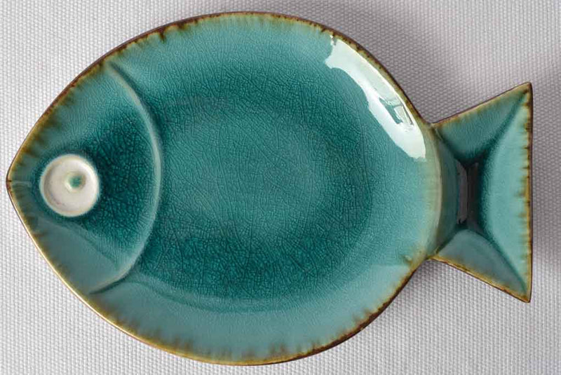 2 vintage fish plates - 11" & 8" – Chez Pluie