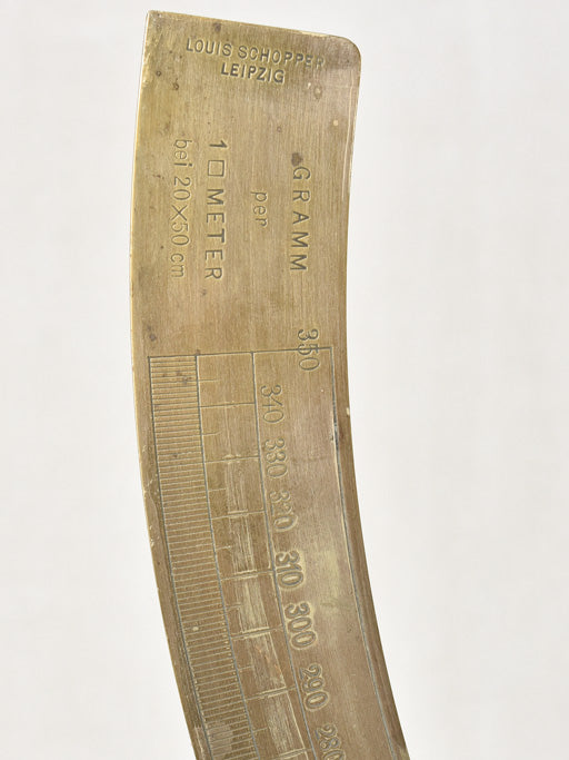 Antique German Paper Scale Balance by Louis Schopper, Leipzig. – Chez Pluie
