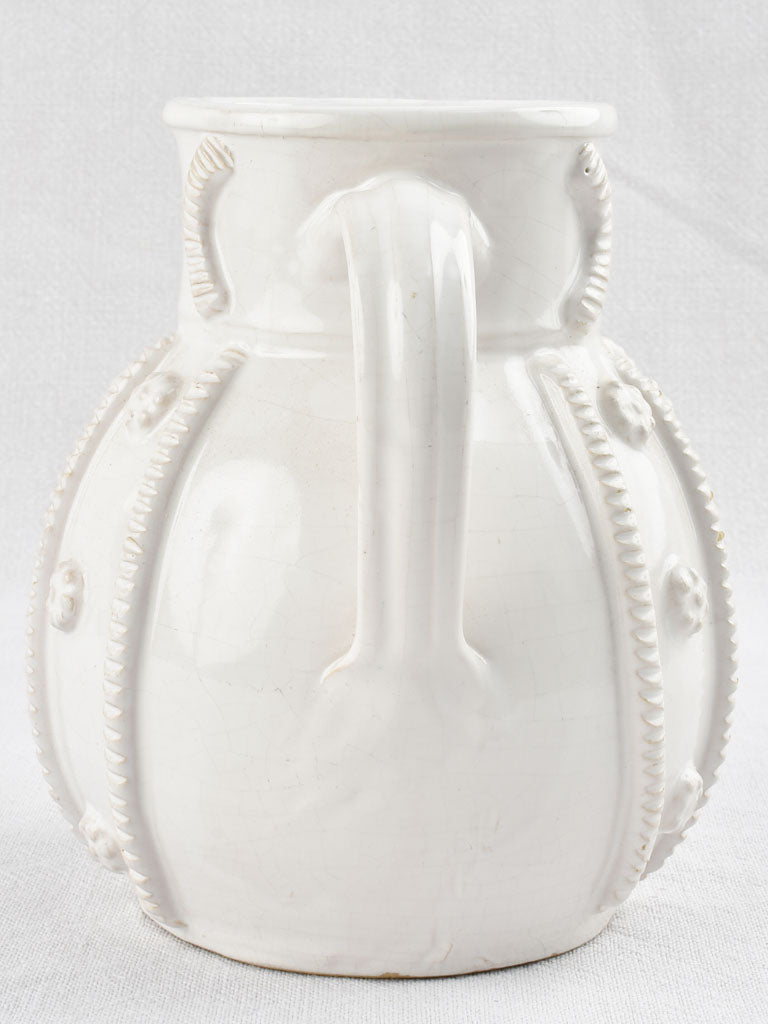 Pitcher with face ornament - Émile Tessier – Chez Pluie