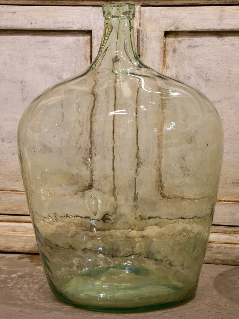 Pair of antique demijohn bottles – Chez Pluie