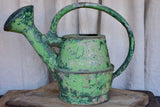 18th Century French watering can with green patina – Chez Pluie