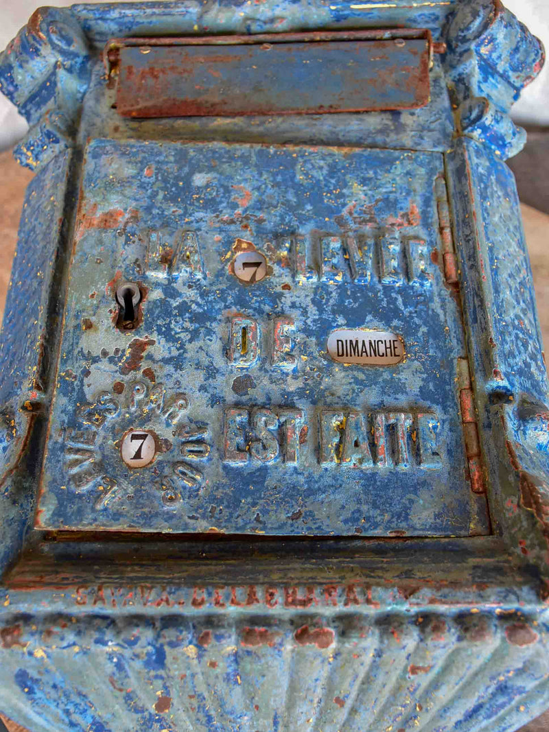 Antique French letter post box – Chez Pluie